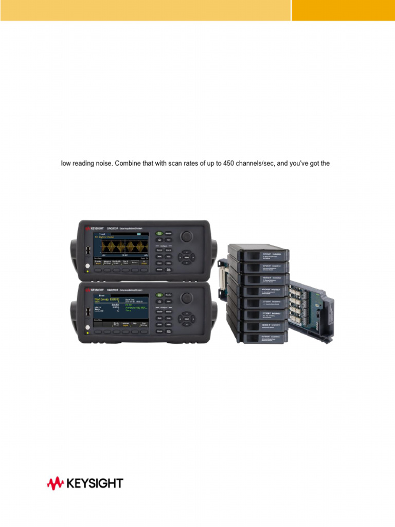 DAQ970A - DAQ973A Data Acquisition System | PDF | World Wide Web ...