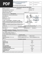 PWPS For Piping-API 1104 | PDF | Metalworking | Electric Heating