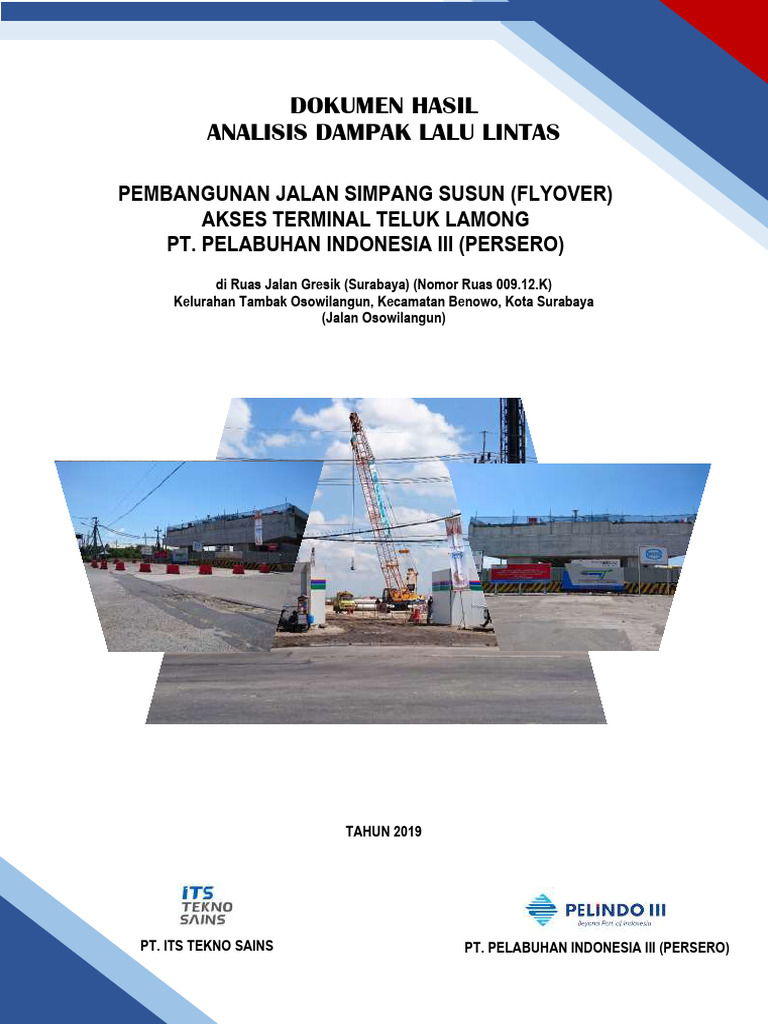 Dokumen Andalalin Pembangunan Flyover Akses TTL | PDF