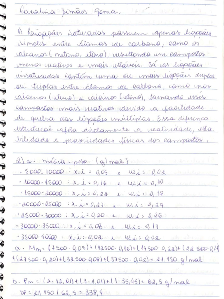 AV2 - Materiais | PDF