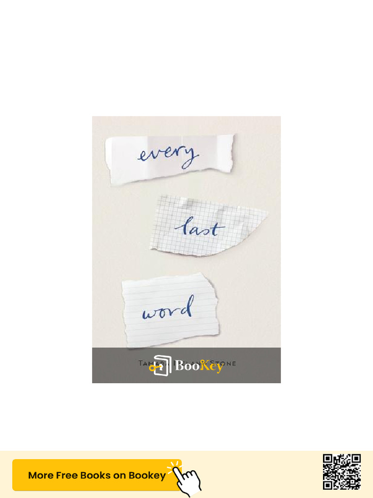 Every Last Word: A Journey of Truth | PDF | Adolescence | Forgiveness