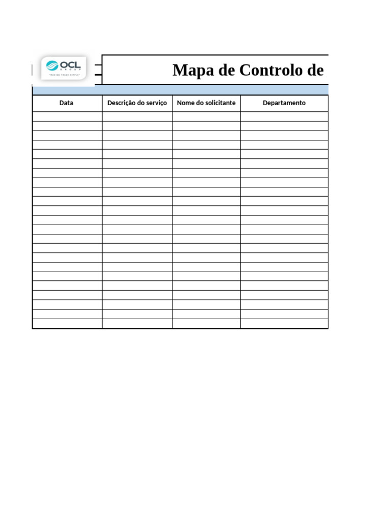 Mapa de Controle de Serviços Jurídicos | PDF
