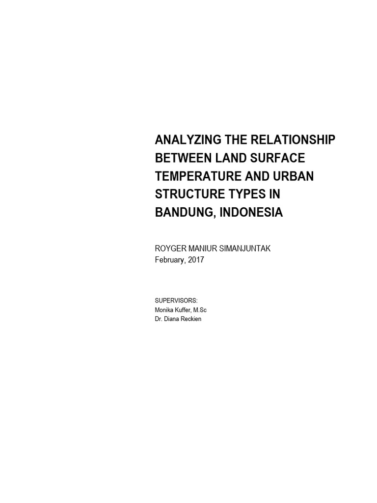 Spatial Analysis of Urban Expansion, Land‑Use (2) | PDF | Atmosphere Of ...