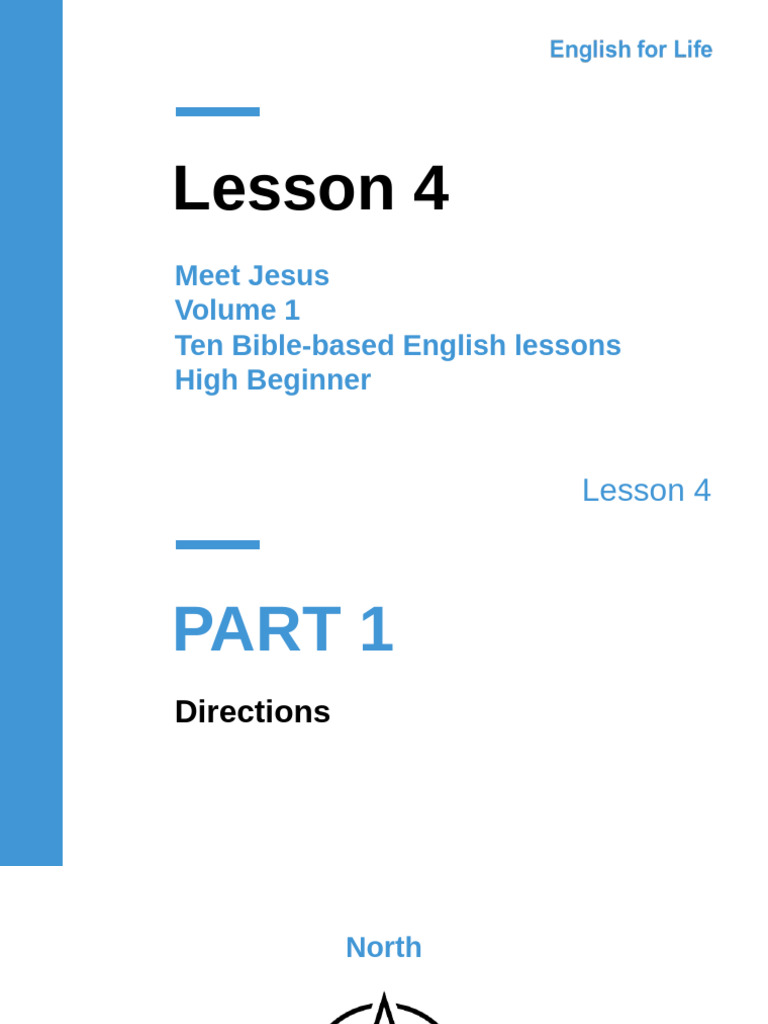 Meet - Jesus High - Beginner Lesson - 4 RLJ LN RLJ LN | PDF