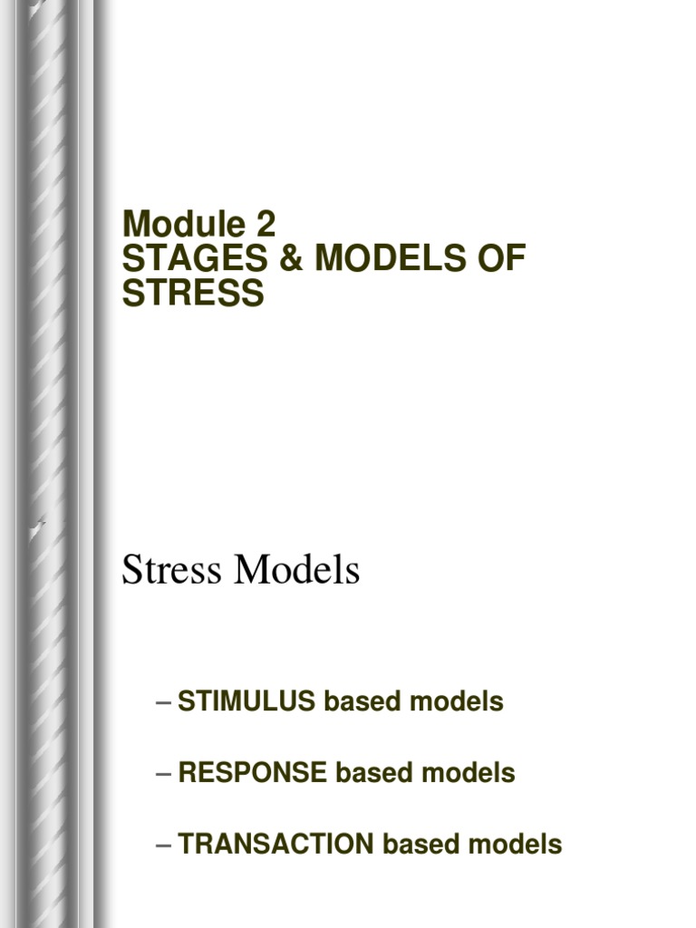 Stress Models Explained | PDF | Self-Improvement