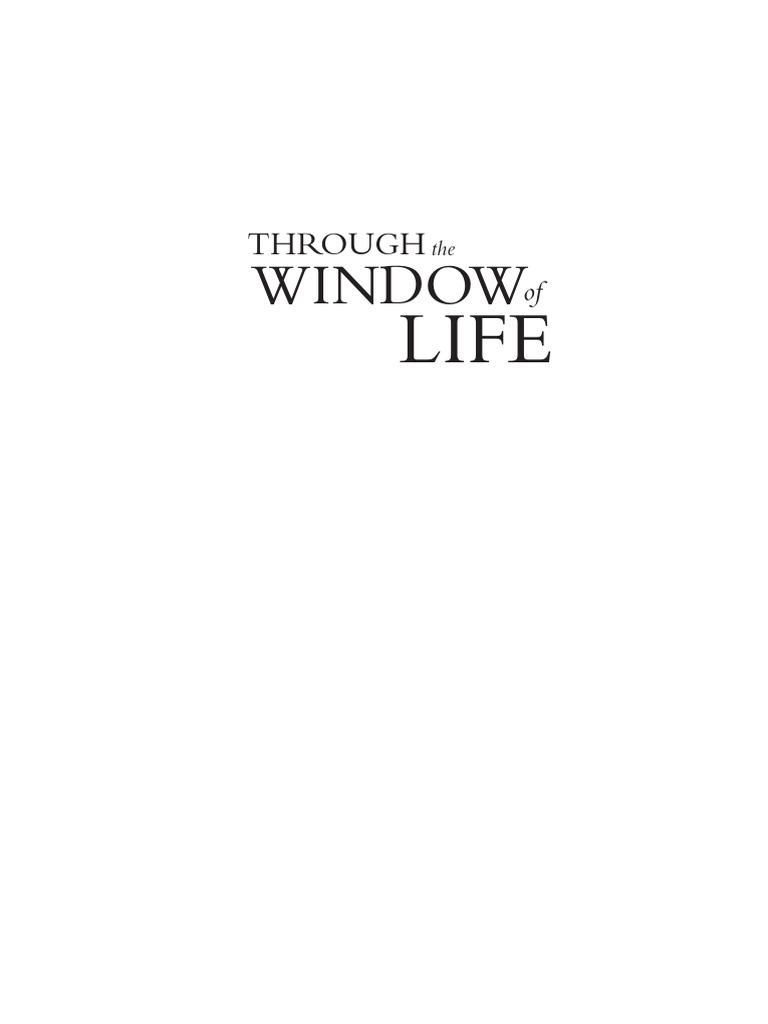 Through the Window of Life: NDE Insights | PDF | Tornadoes | Jesus