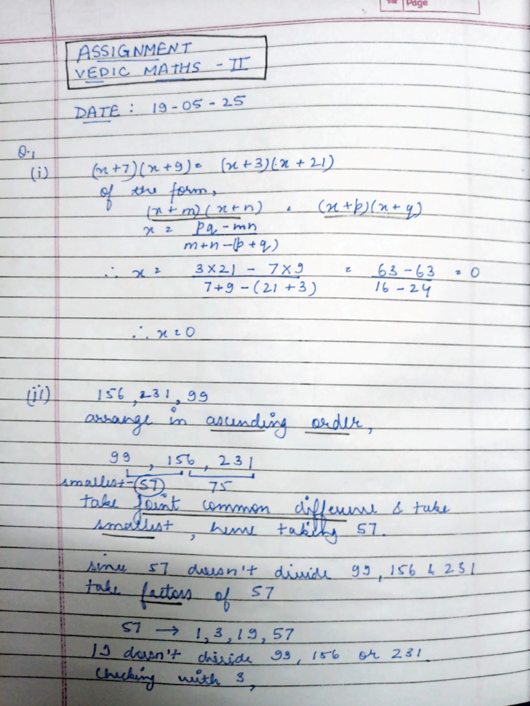 Vedic Assignment | PDF