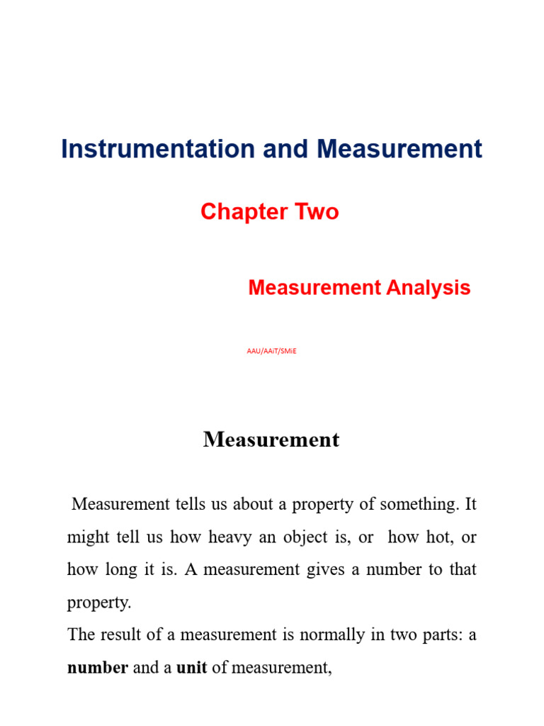 CHAPTER - 2 - Measurement Error Analysis | PDF | Observational Error | Uncertainty