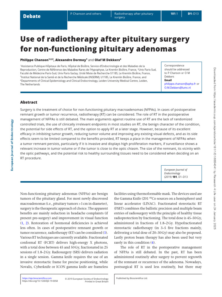 Eje 19 0058 | PDF | Neoplasms | Clinical Medicine