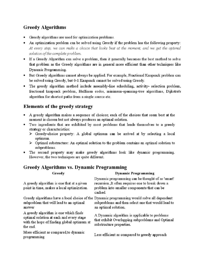 Greedy Algorithm Huffman Coding Img | PDF