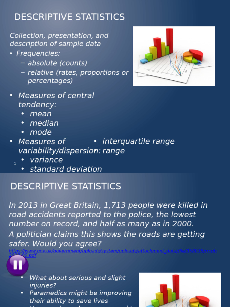 1. Descriptive Statistics | PDF | Statistics | Descriptive Statistics
