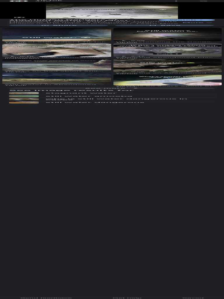 Still Water Creepy - Google Search | PDF