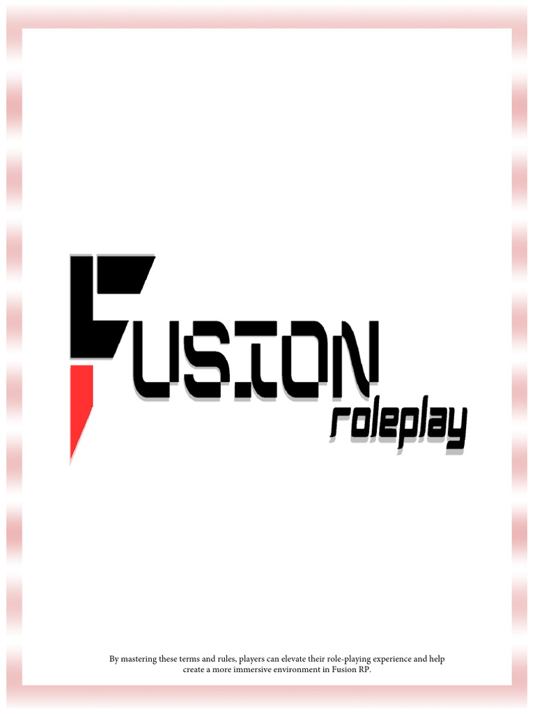 Fusion Roleplay City Rules | PDF | Shootout | Robbery