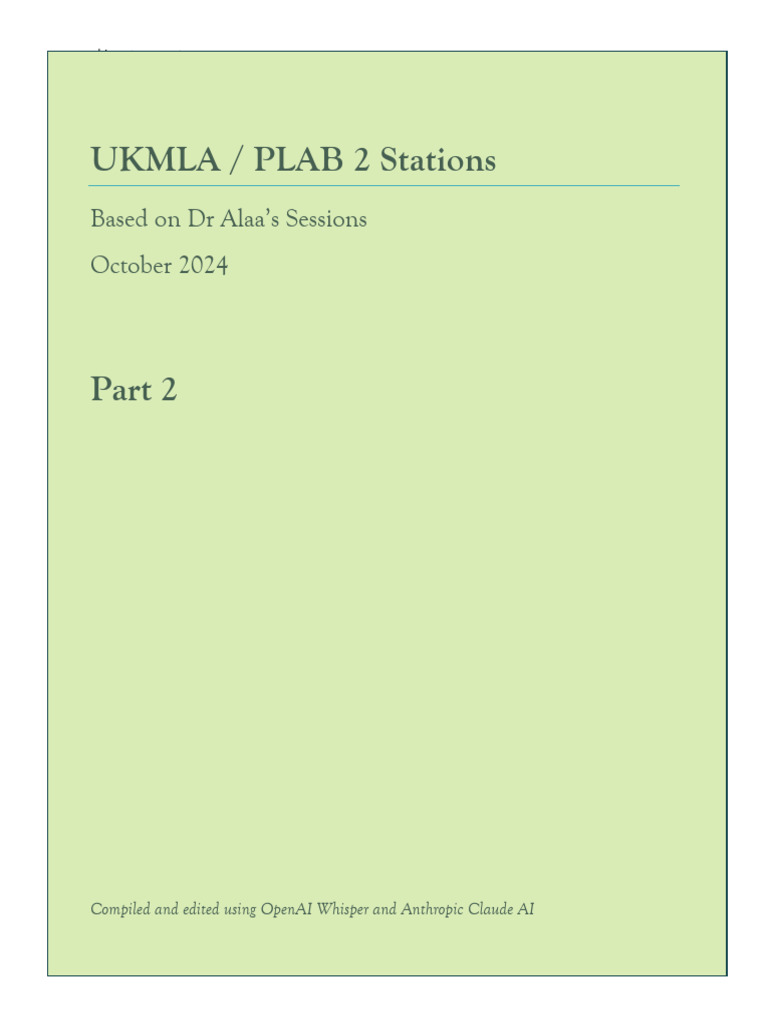 DSR Notes 2 | PDF | Medicine | Clinical Medicine