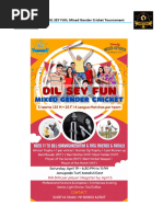 Gully Cricket 2023 - Rules and Regulations | PDF | Cricket | Bowling (Cricket)