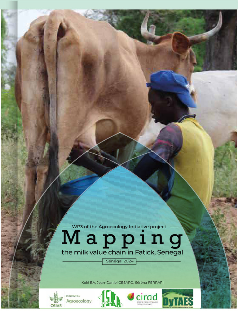 Mapping MilkValueChain Fatick Senegal | PDF | Agriculture | Dairy