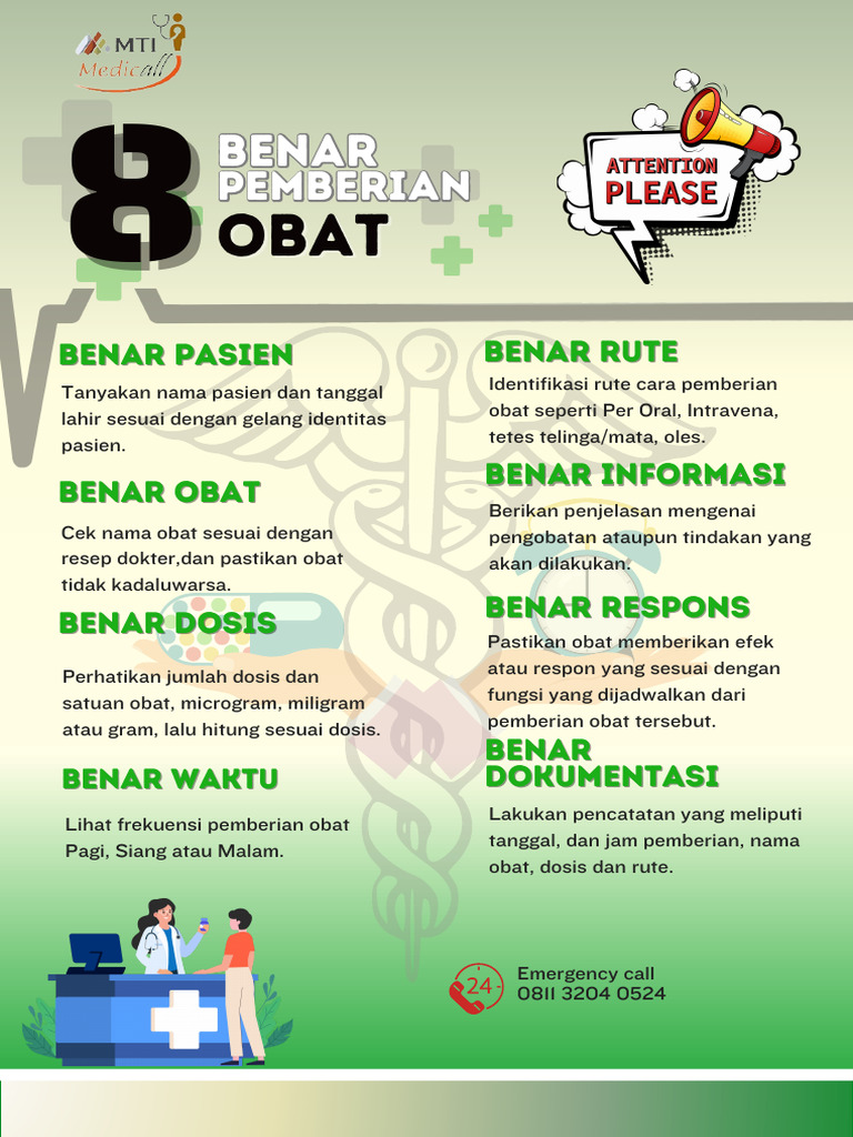 7 Benar Pemberian Obat | PDF