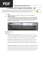 Fiber Optic Patch Panel CAD Drawings | PDF | Optical Fiber | Auto Cad