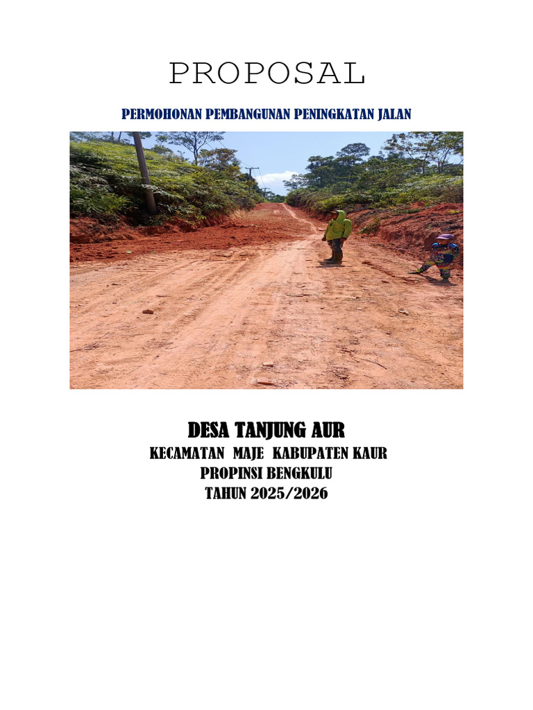Proposal Jalan 2025 | PDF