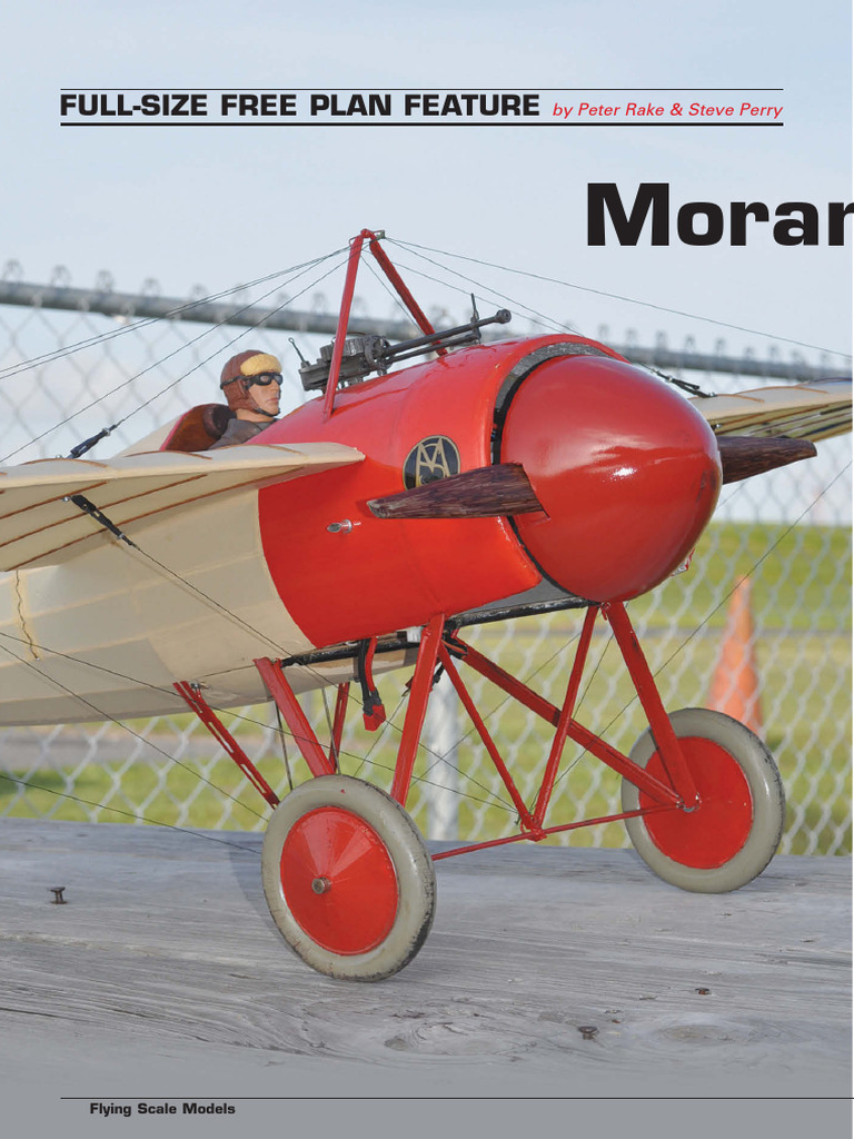 Morane Saulnier Type N - Flying Scale | PDF | Monoplane | Aircraft