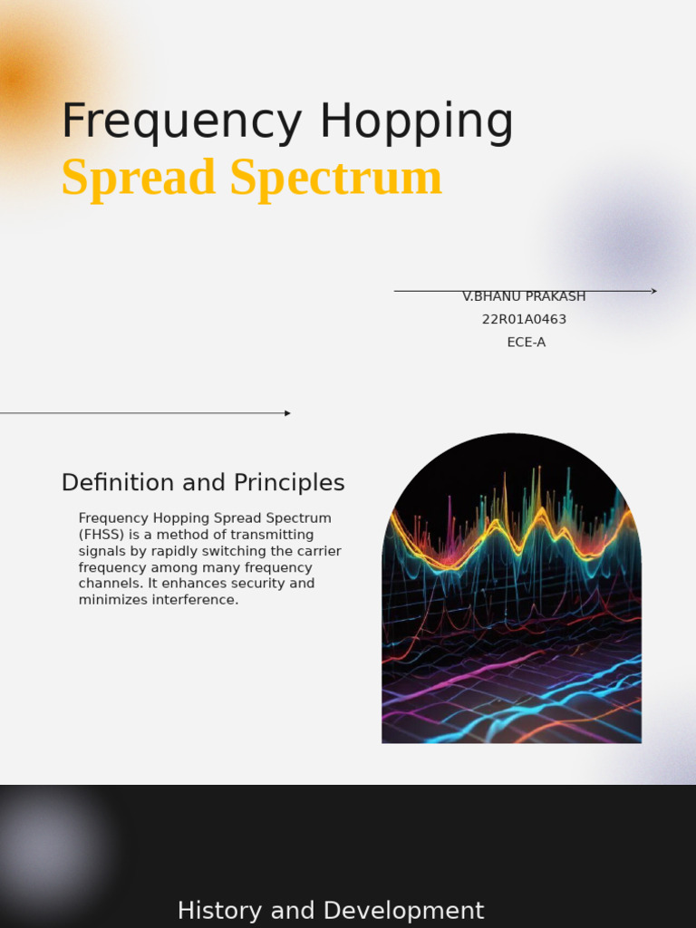 Frequency Hopping: Spread Spectrum | PDF | Data Transmission ...
