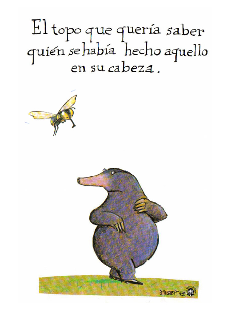 8F - El Topo Que Quería Saber... | PDF