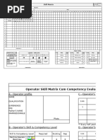 Operator Competency Assessment Form | PDF
