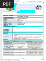 Sesión de Aprendizaje 2025 | PDF