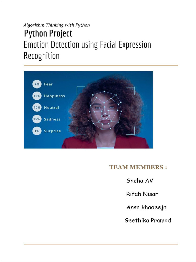 Emotion Detection - Merged | PDF | Computing