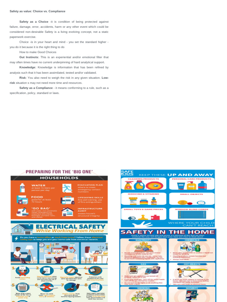3.1 Safety As A Value Choice Vs Compliance | PDF | Safety ...