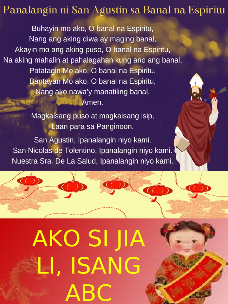 Qtr3-Aralin-1-Ako Si Jia Li Isang ABC | PDF