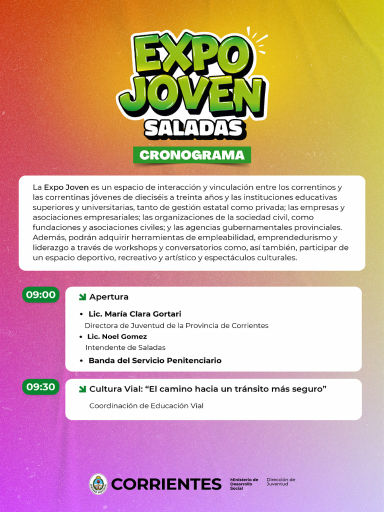Saladas Crono A4 Expojoven 25 | PDF