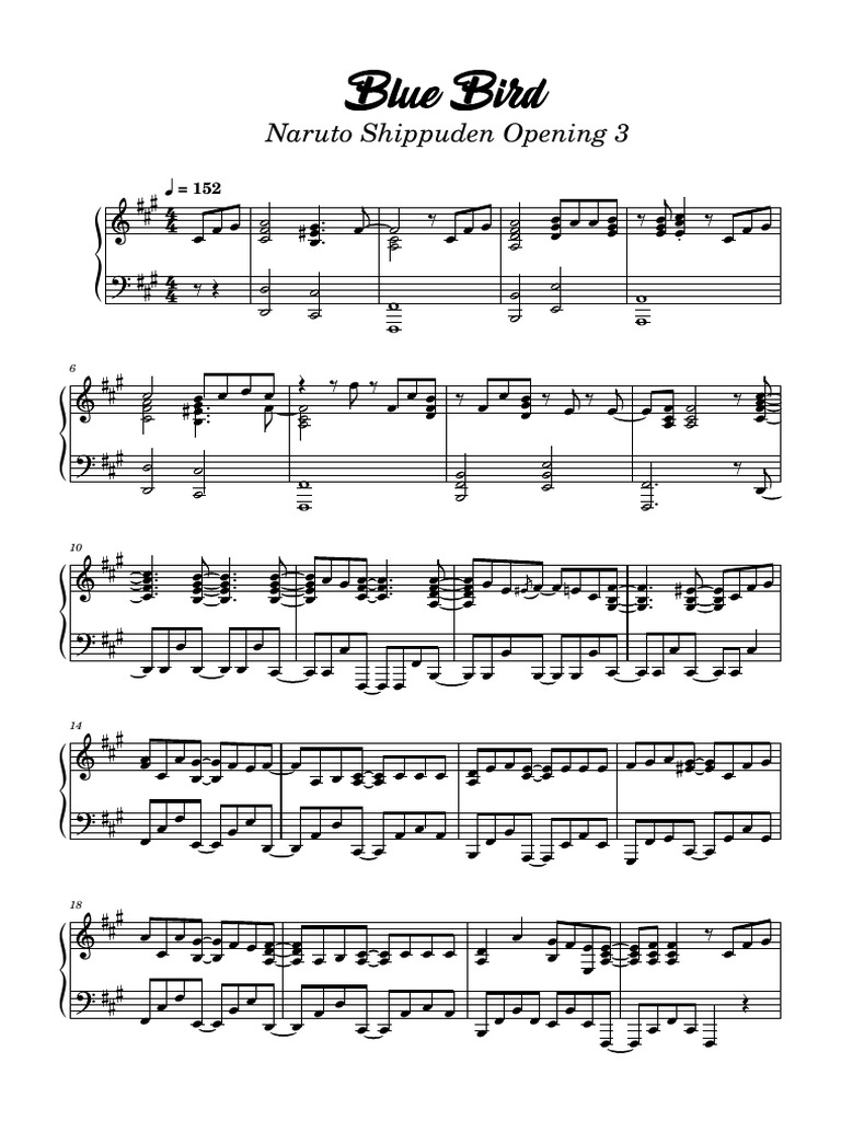Blue Bird Opening 3 | PDF