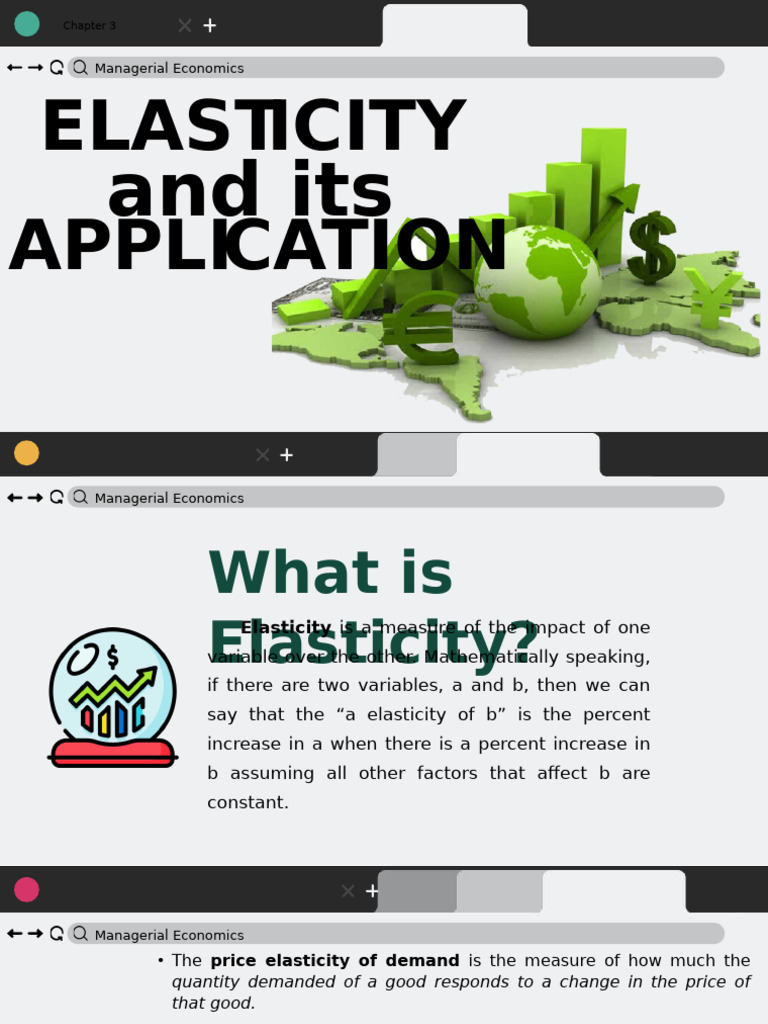 Chapter 3 - Elasticity and Its Applications | PDF | Demand | Price Elasticity Of Demand