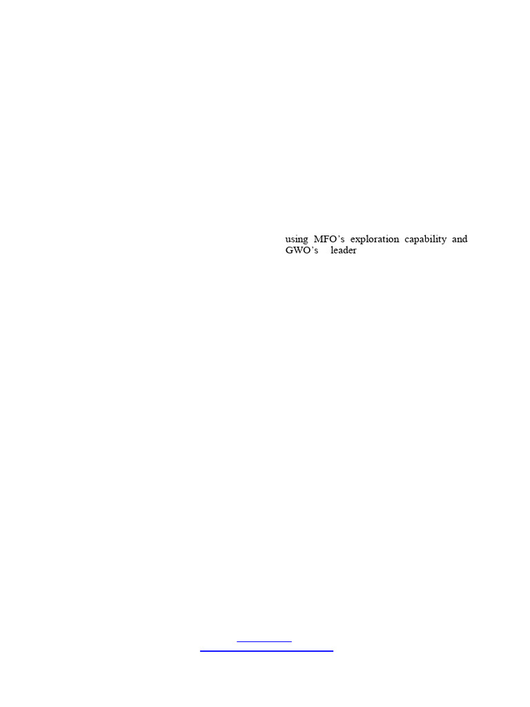 A Novel Hybrid Moth Flame Optimization Algorithm For Enhanced 2465