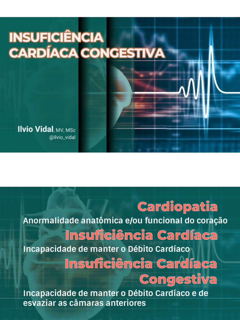 Insuficiência Cardíaca Congestiva - Abordagem Clínica | PDF