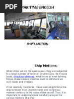Six Degrees of Ship Motion Explained | PDF | Ships | Flight Dynamics ...