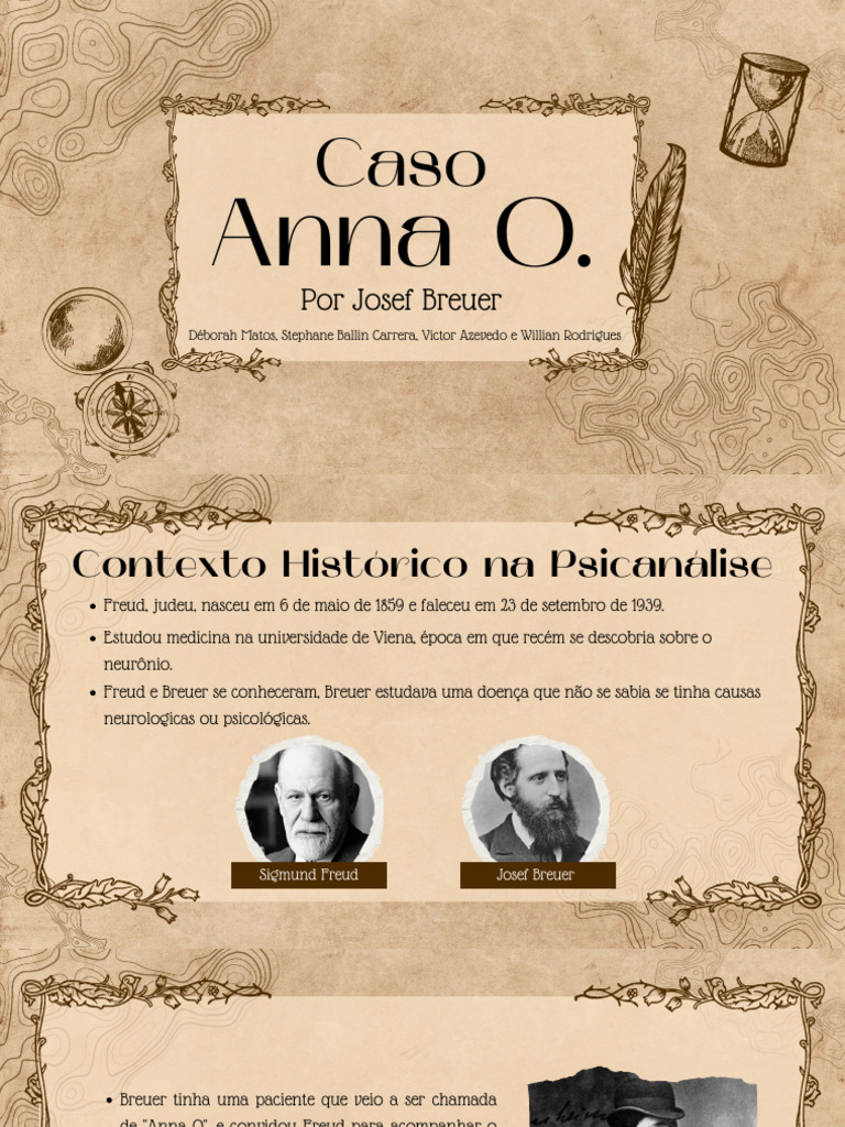 Caso Anna O. | PDF | Sigmund Freud | Histeria