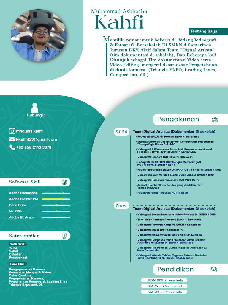 Curriculum Vitae (CV) Kerja - Compressed | PDF