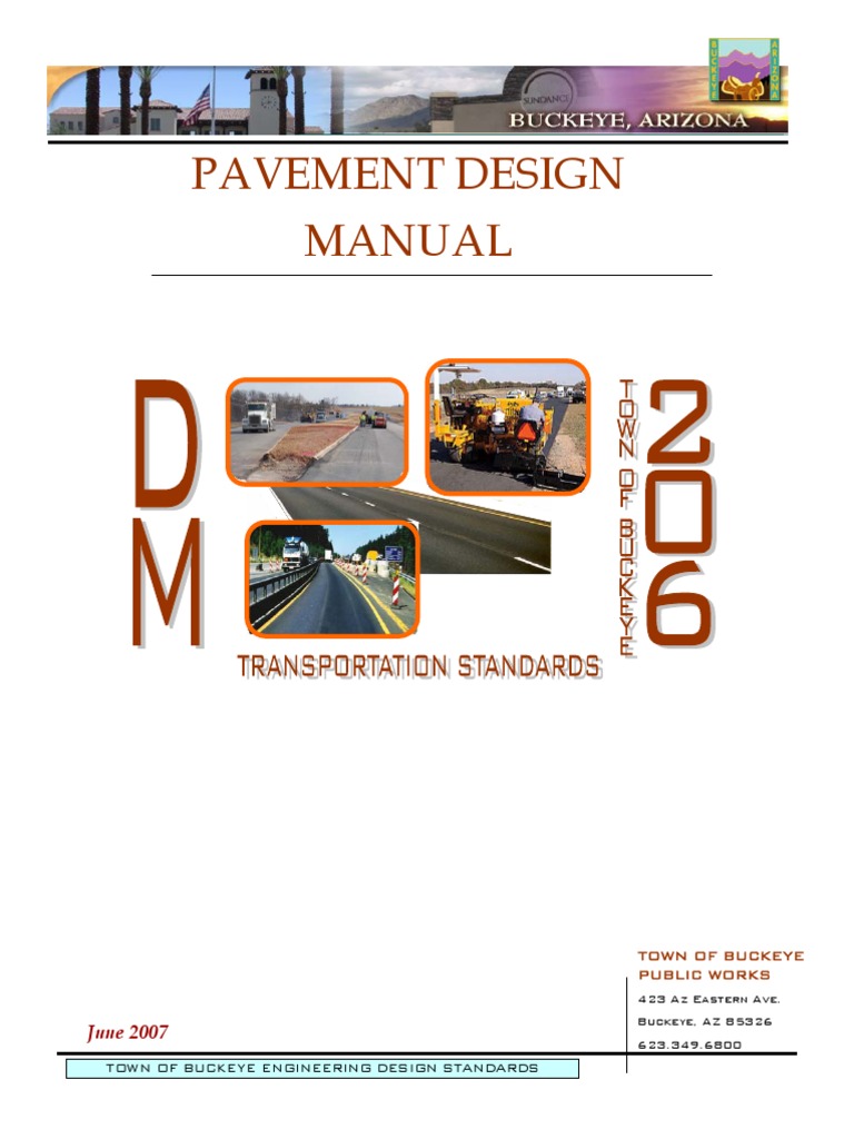 Pavement Design Manual: June 2007 | PDF | Road Surface | Truck
