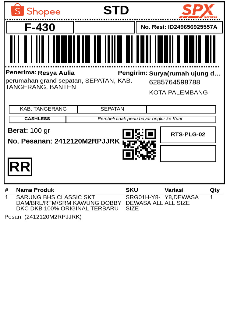 Get Return Label | PDF