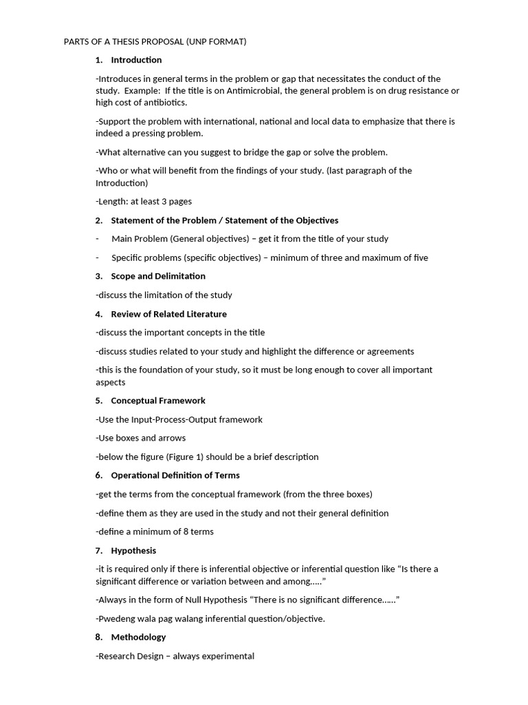 Thesis Proposal Structure Guide | PDF | Hypothesis | Scientific Method