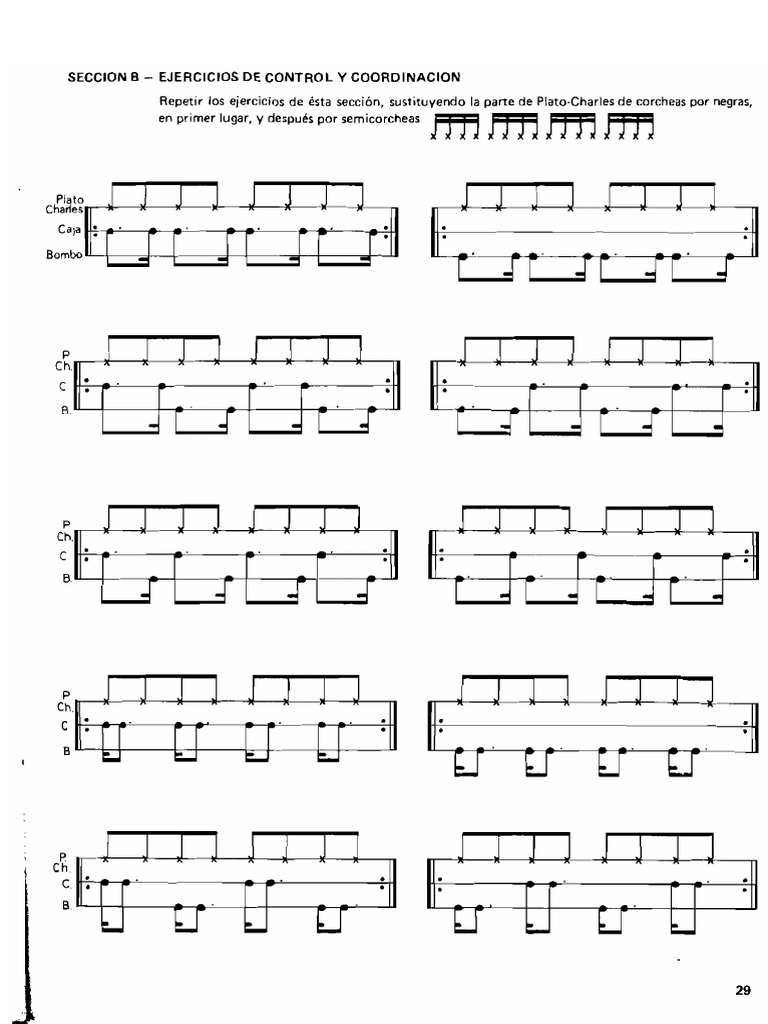 Bateria 2do | PDF | Composiciones Musicales | Elementos de la música