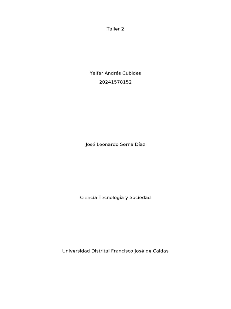 Yeifer Taller 1 | PDF | Método científico | Pseudociencia