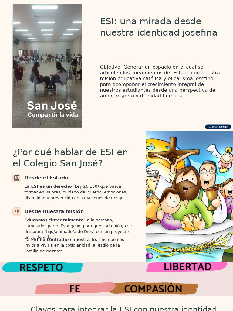 Propuesta para El Encuentro Con Familias ESI Desde Una Mirada Integral ...