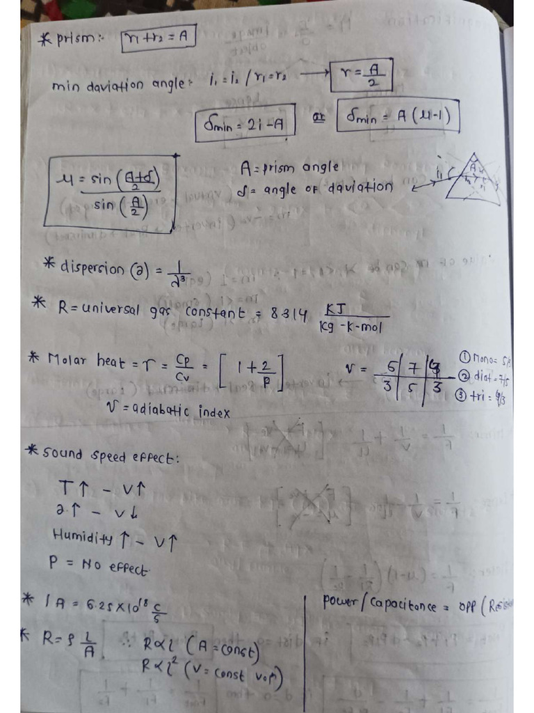 Prism Class Notes | PDF