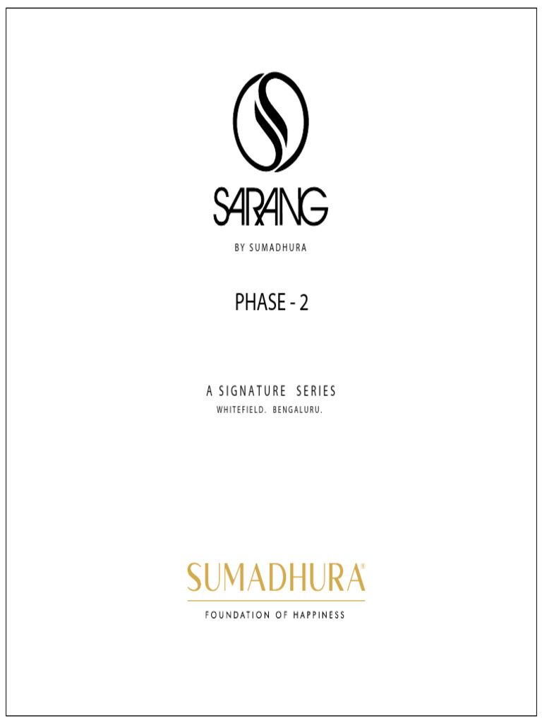 Sarang Phase 2 RERA Brochure | PDF | Elevator | Wall