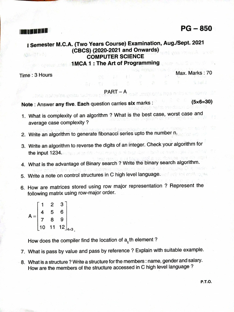 The Art of Programming | PDF