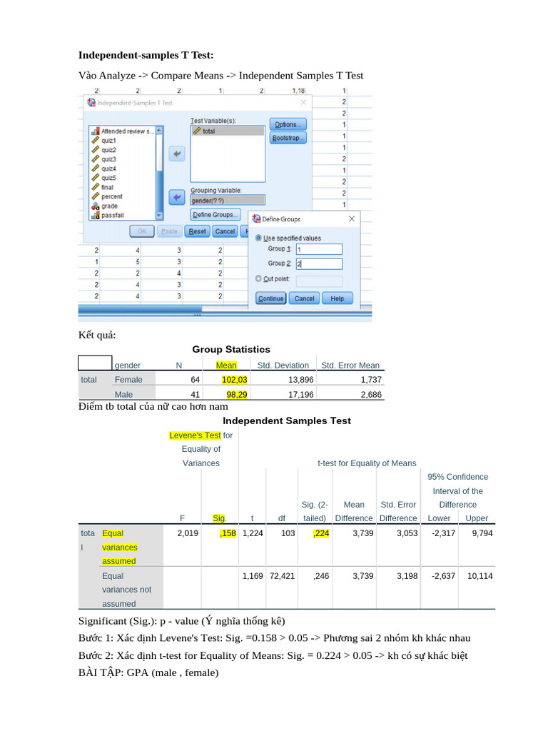 SPSS Buoi 4 | PDF