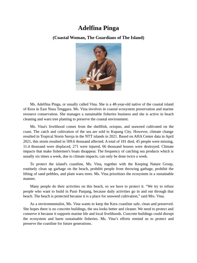 Adelfina Pinga Text | PDF